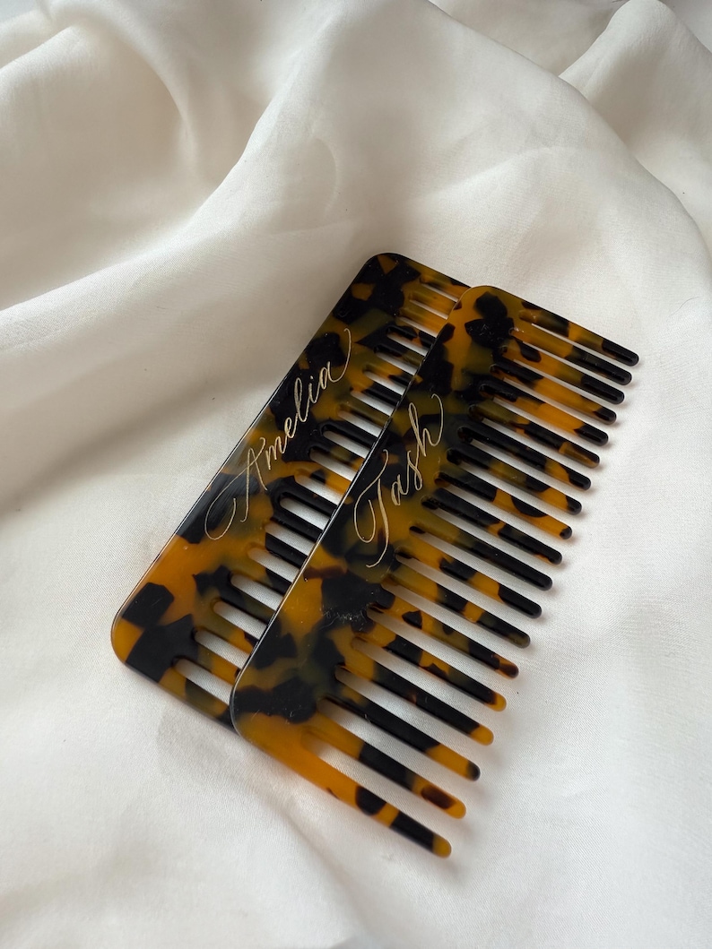 Personalised Tortoise-shell Comb, Bridesmaid Proposal Box, Gifts for ...