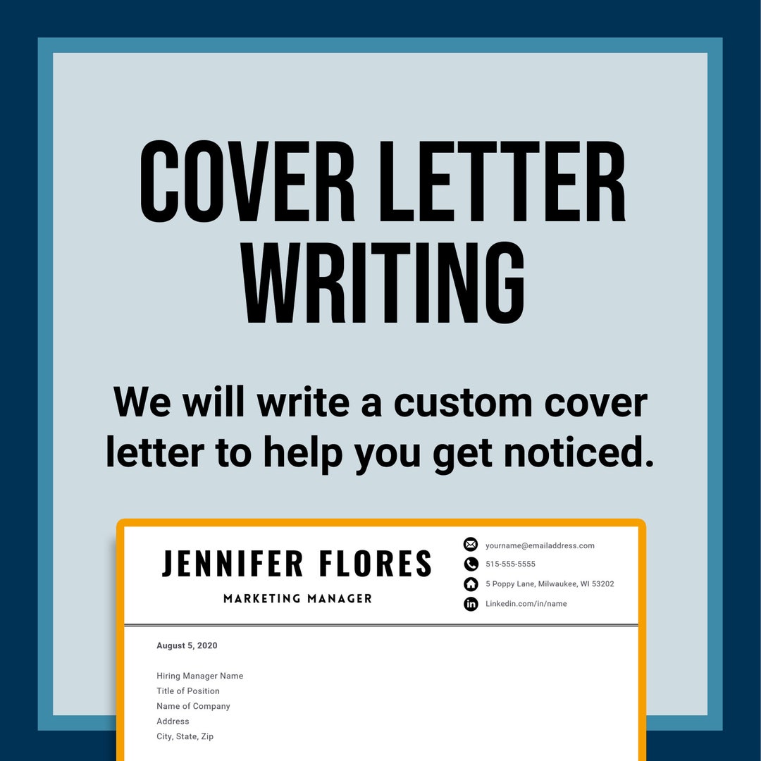 Cover Letter Writing Service, Premium Design Service, Professional ...