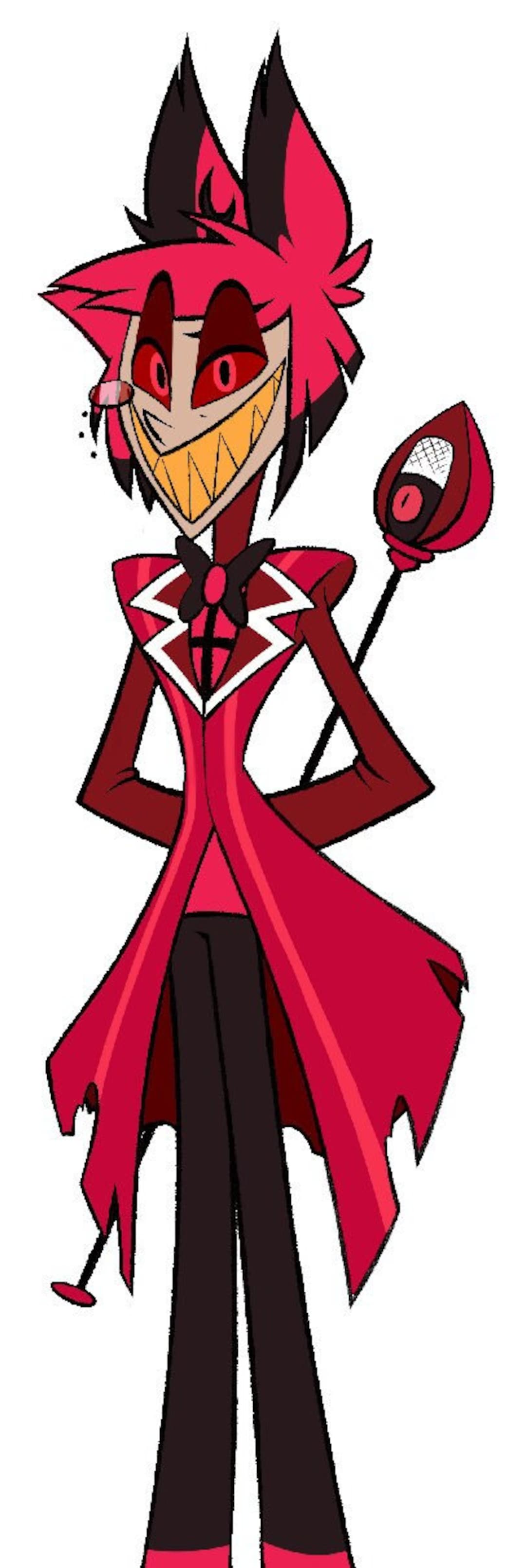 Alastor Hazbin Hotel Pngtuber+ | Fully Rigged | Ready to Use | Instant ...