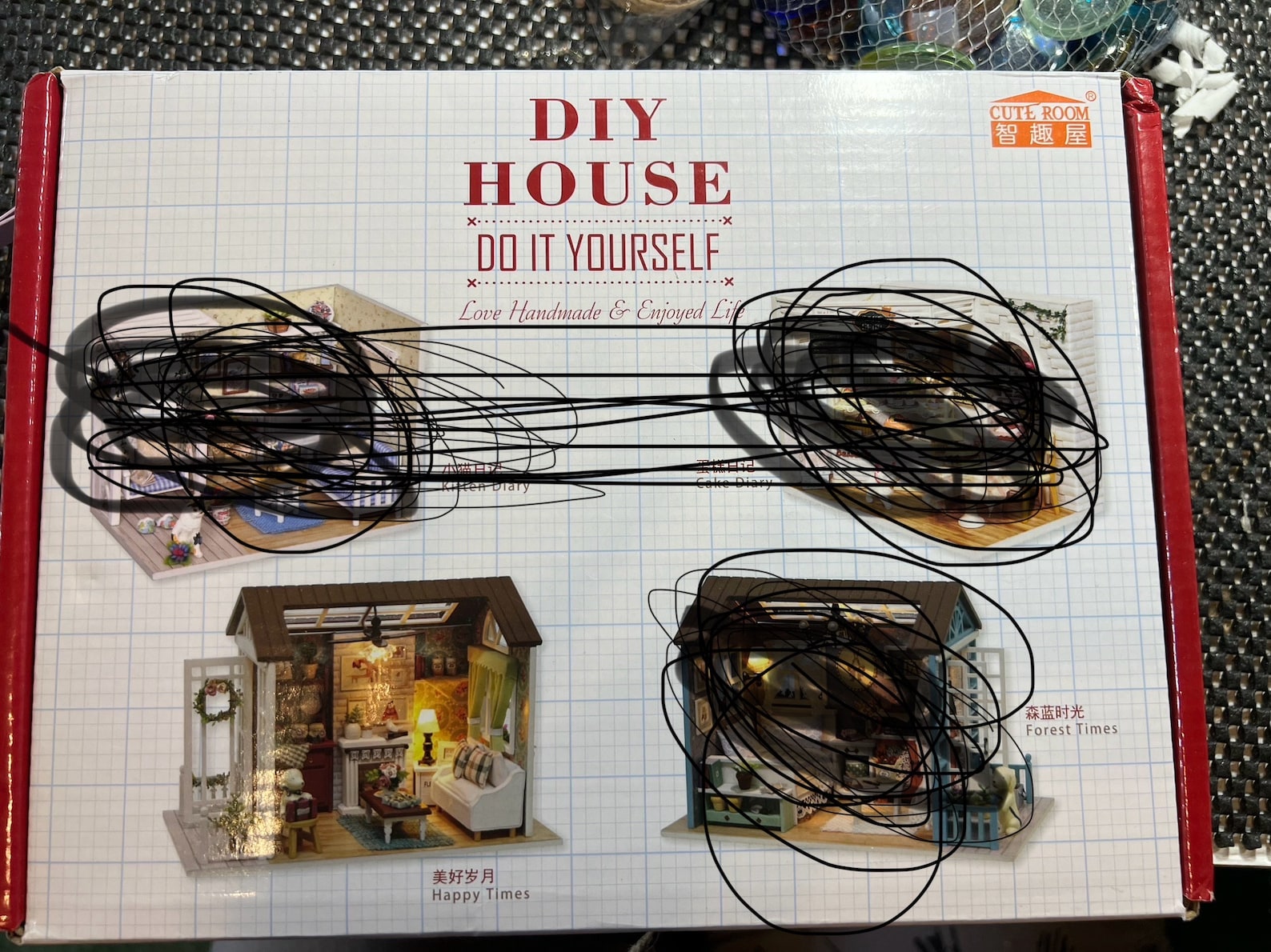 DIY House. Do It Yourself Room “happy Times” - Etsy