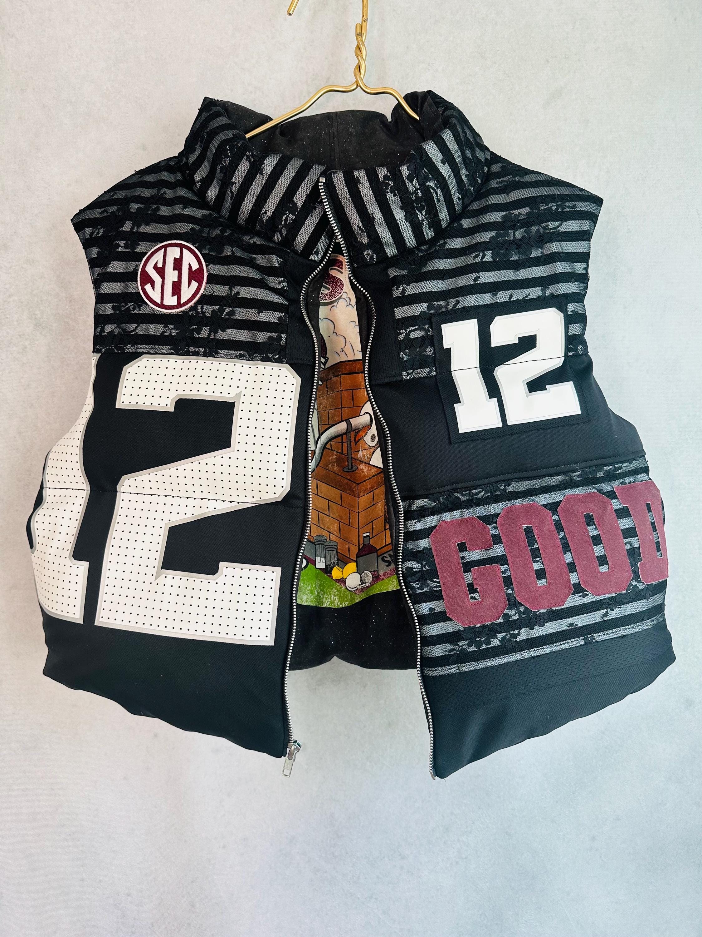 Custom Puffer Vest, Jersey, Game Day, Pro, College, Football, High ...