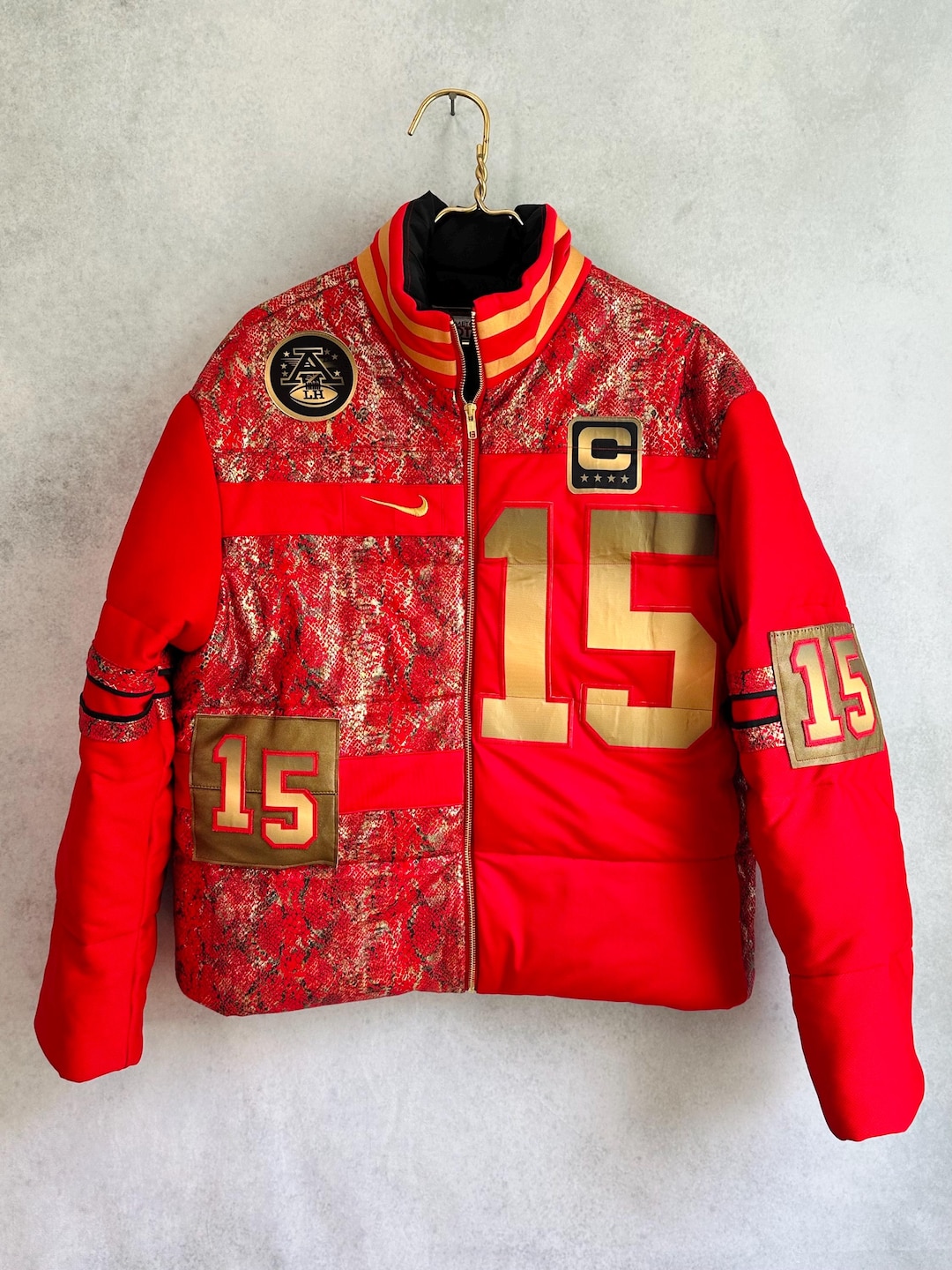Custom Puffer Jacket, Game Day, Jersey, Pro, College, High School ...