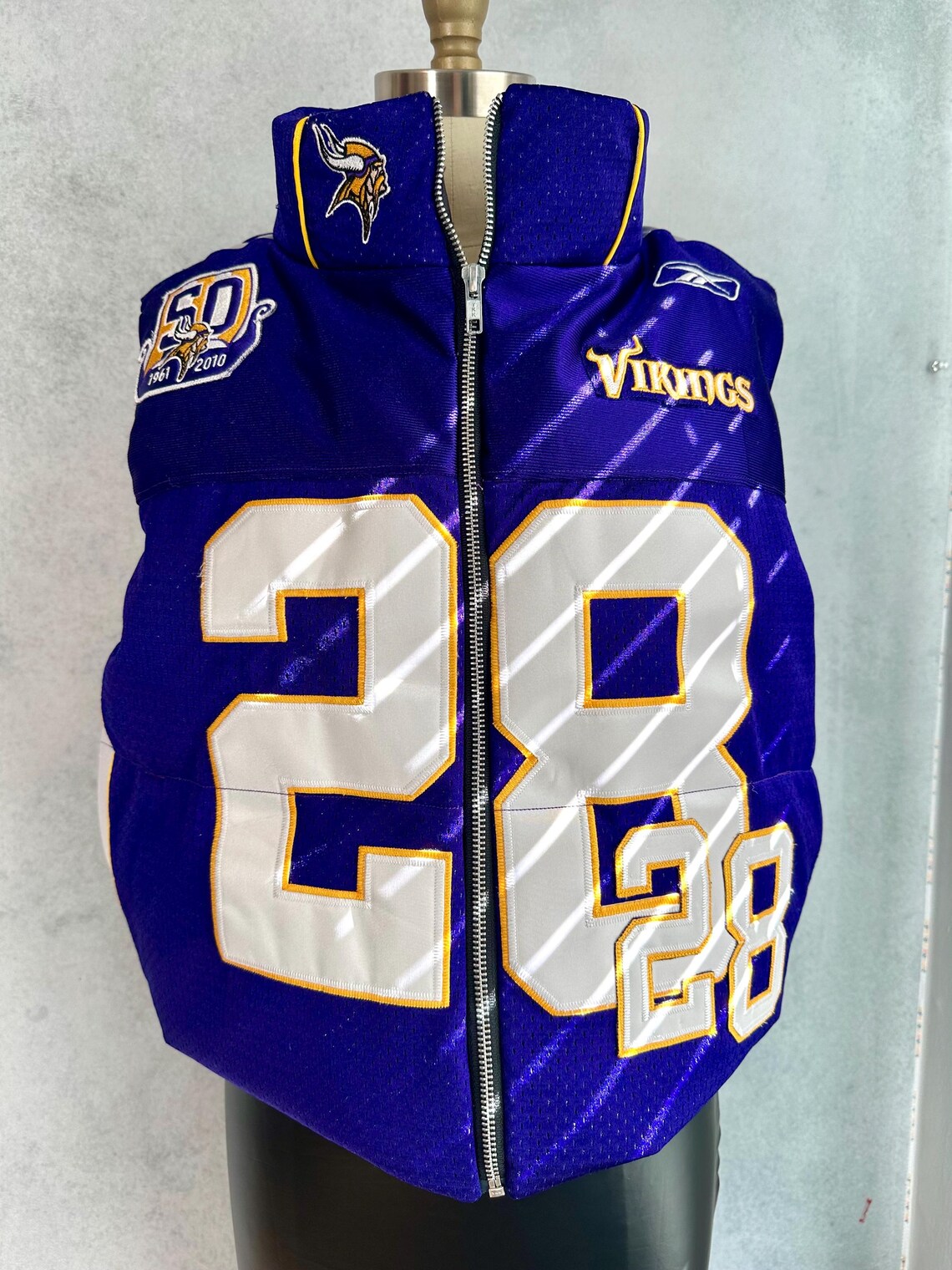 Custom Puffer Vest, Jersey, Game Day, Pro, College, Football, High ...
