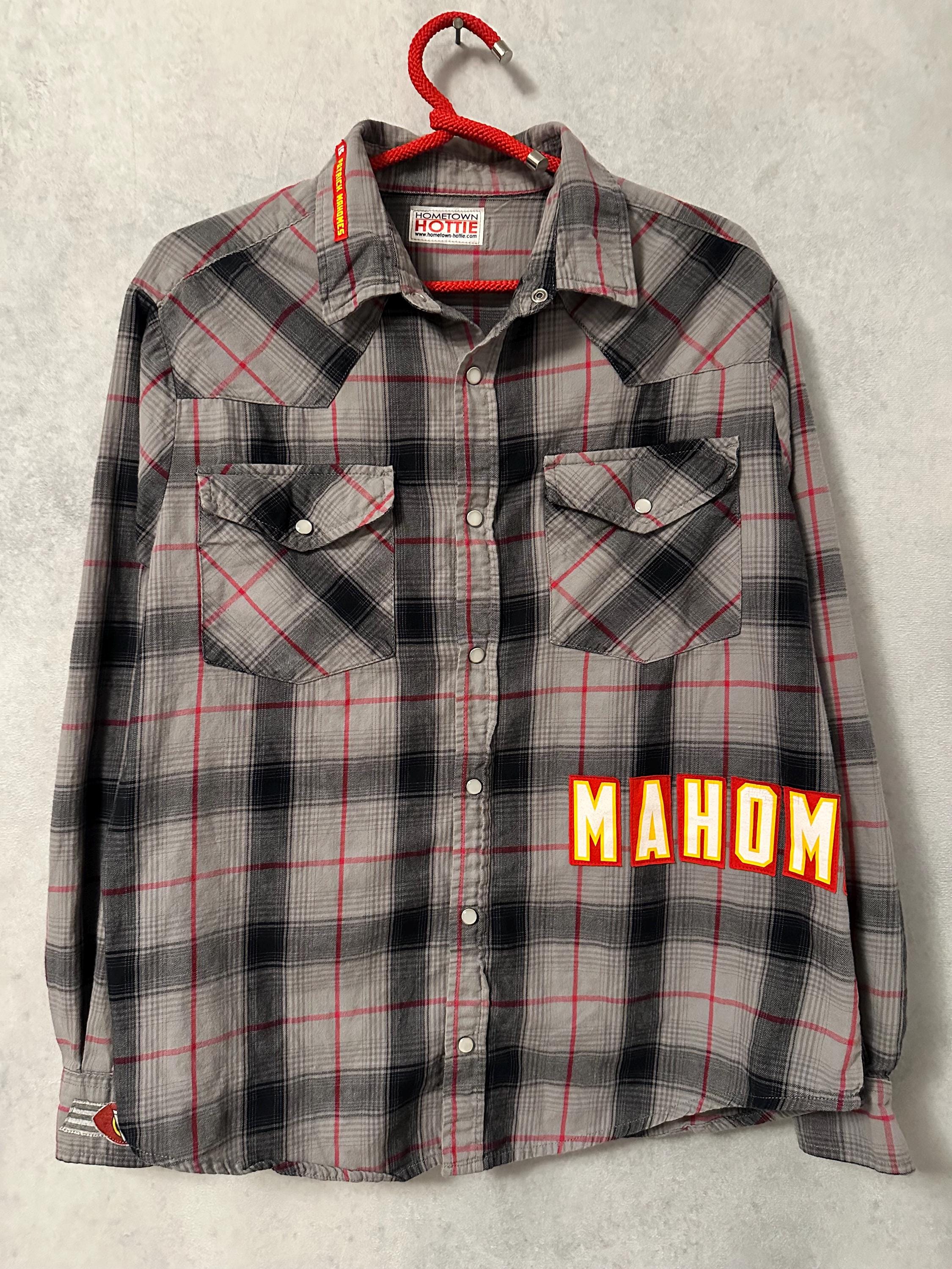Custom Game Day, Flannel Shirt, Long Sleeve, Pro, College, Football ...