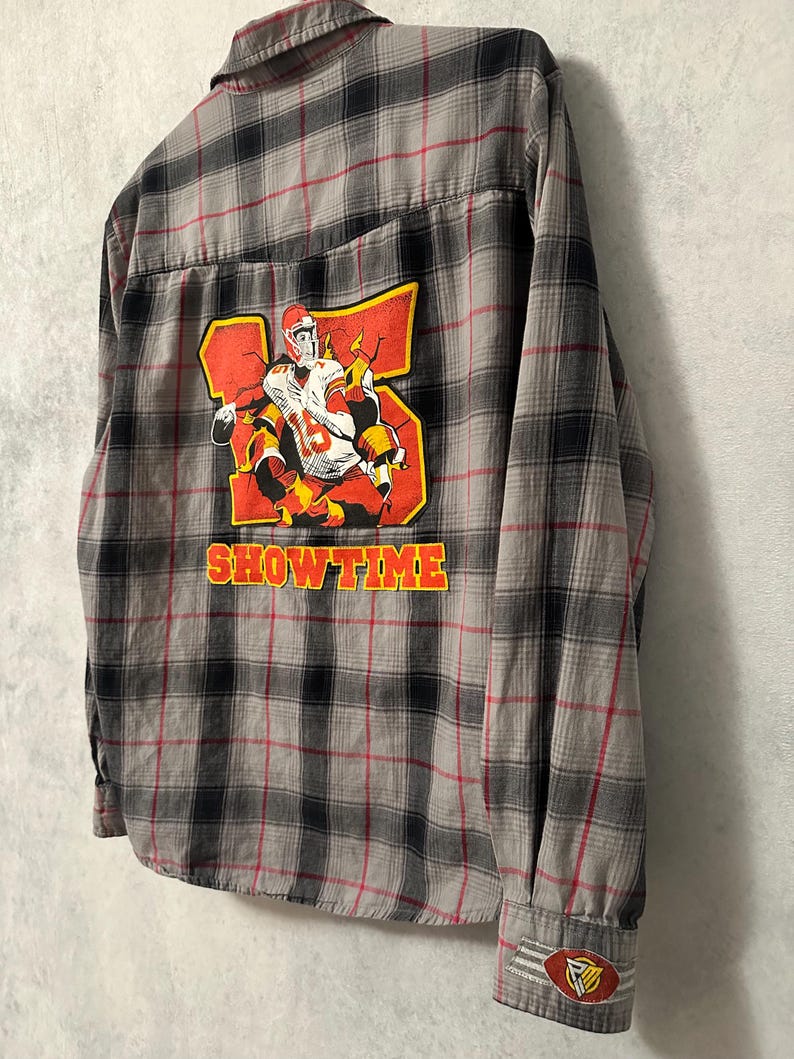 Custom Game Day, Flannel Shirt, Long Sleeve, Pro, College, Football ...
