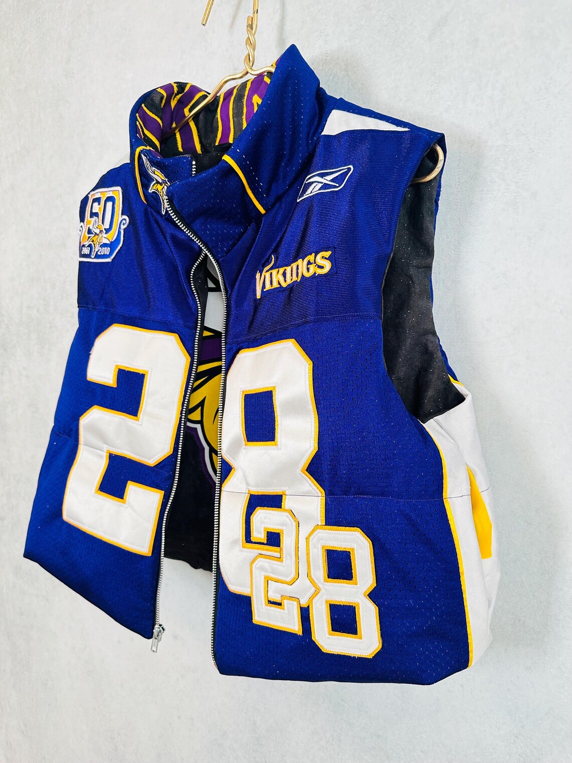 Custom Puffer Vest, Jersey, Game Day, Pro, College, Football, High ...