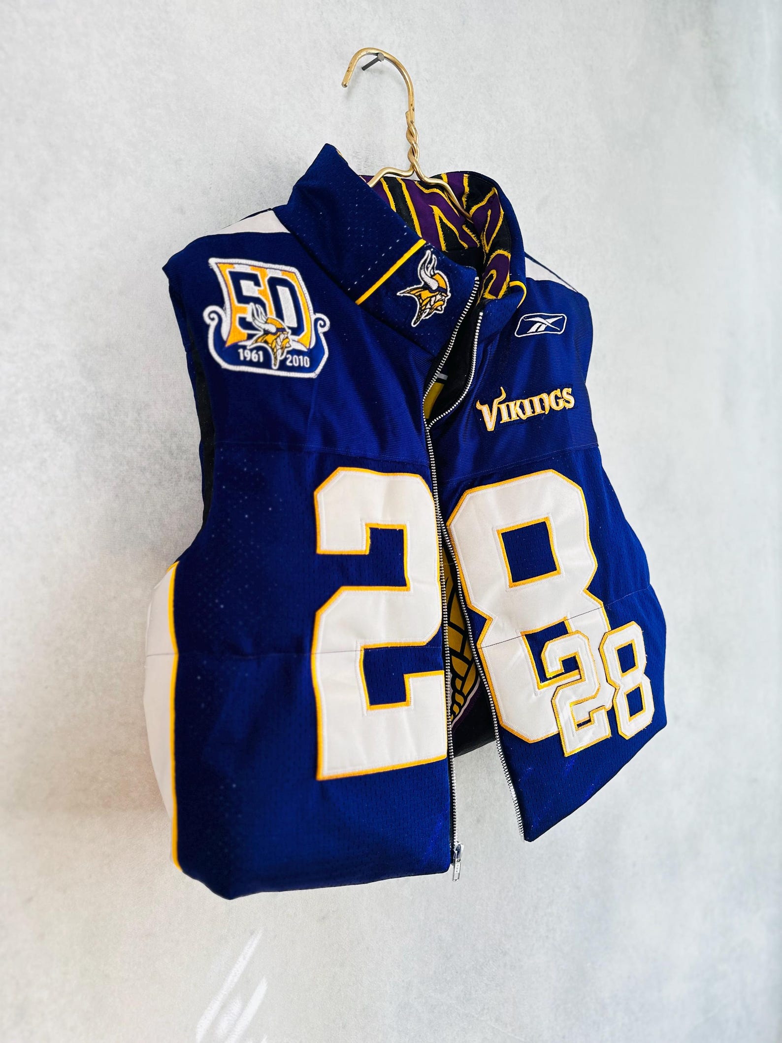 Custom Puffer Vest, Jersey, Game Day, Pro, College, Football, High ...