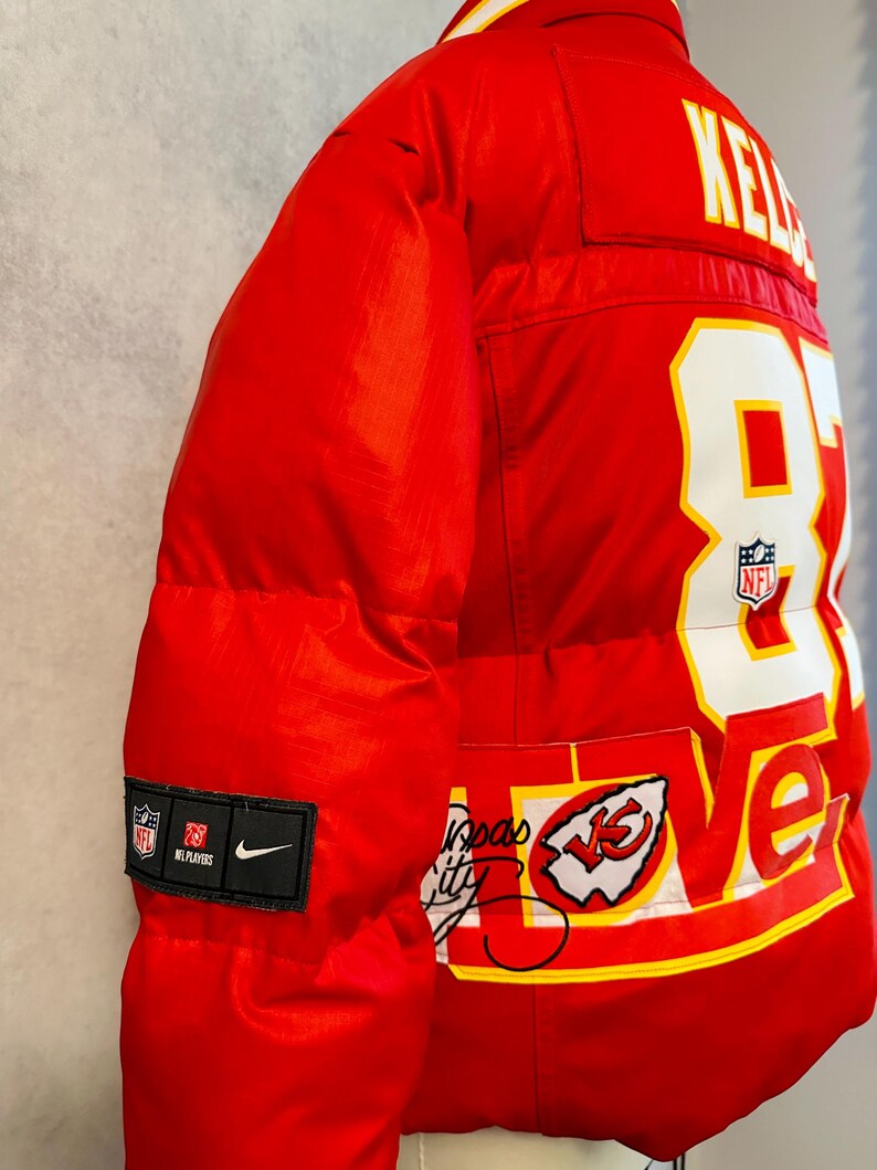 Custom Puffer Jacket, Game Day, Jersey, Pro, College, Football, Team ...