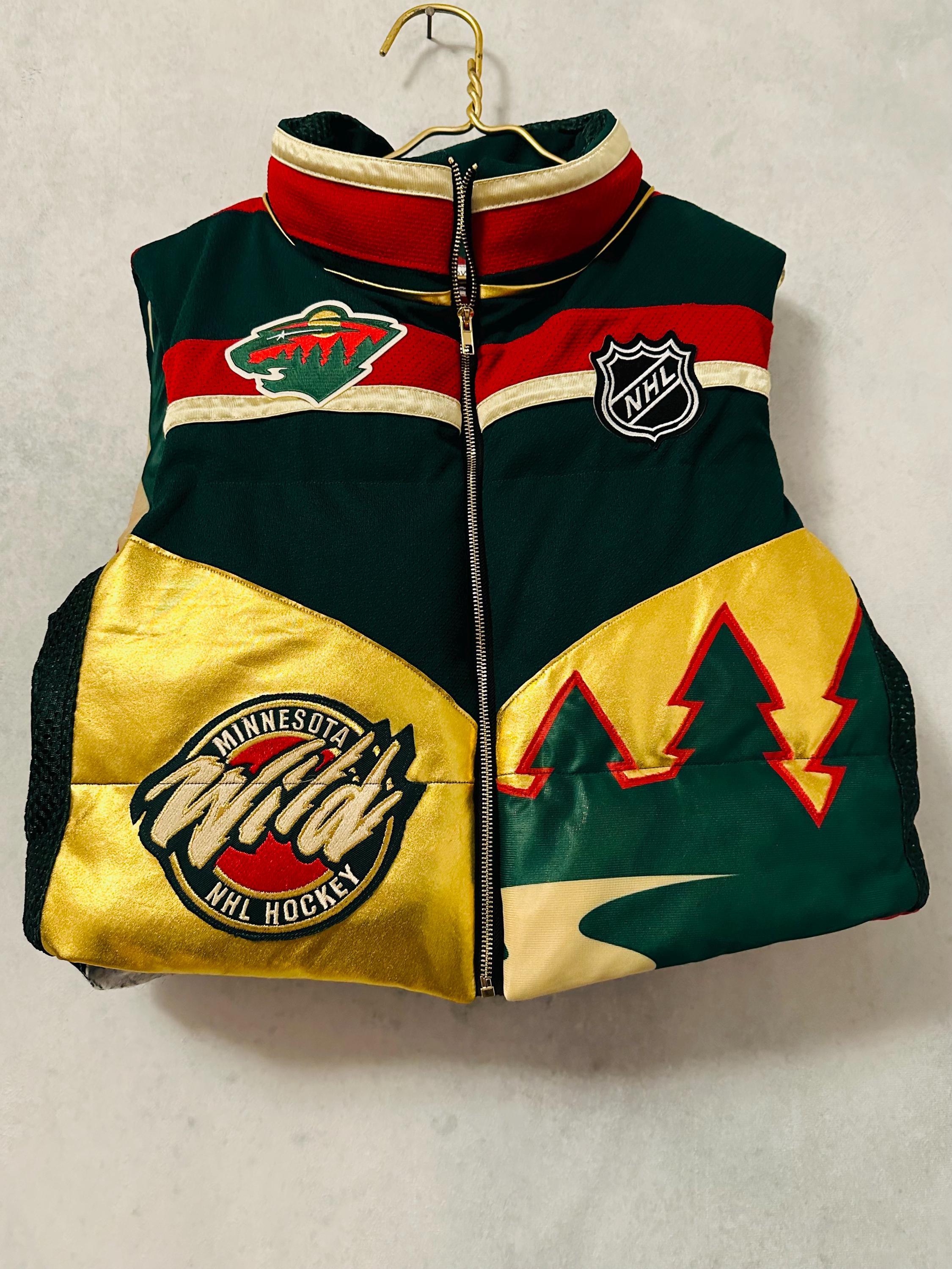 Custom Puffer Vest Game Day, Jersey, Pro, College, Football, Team ...