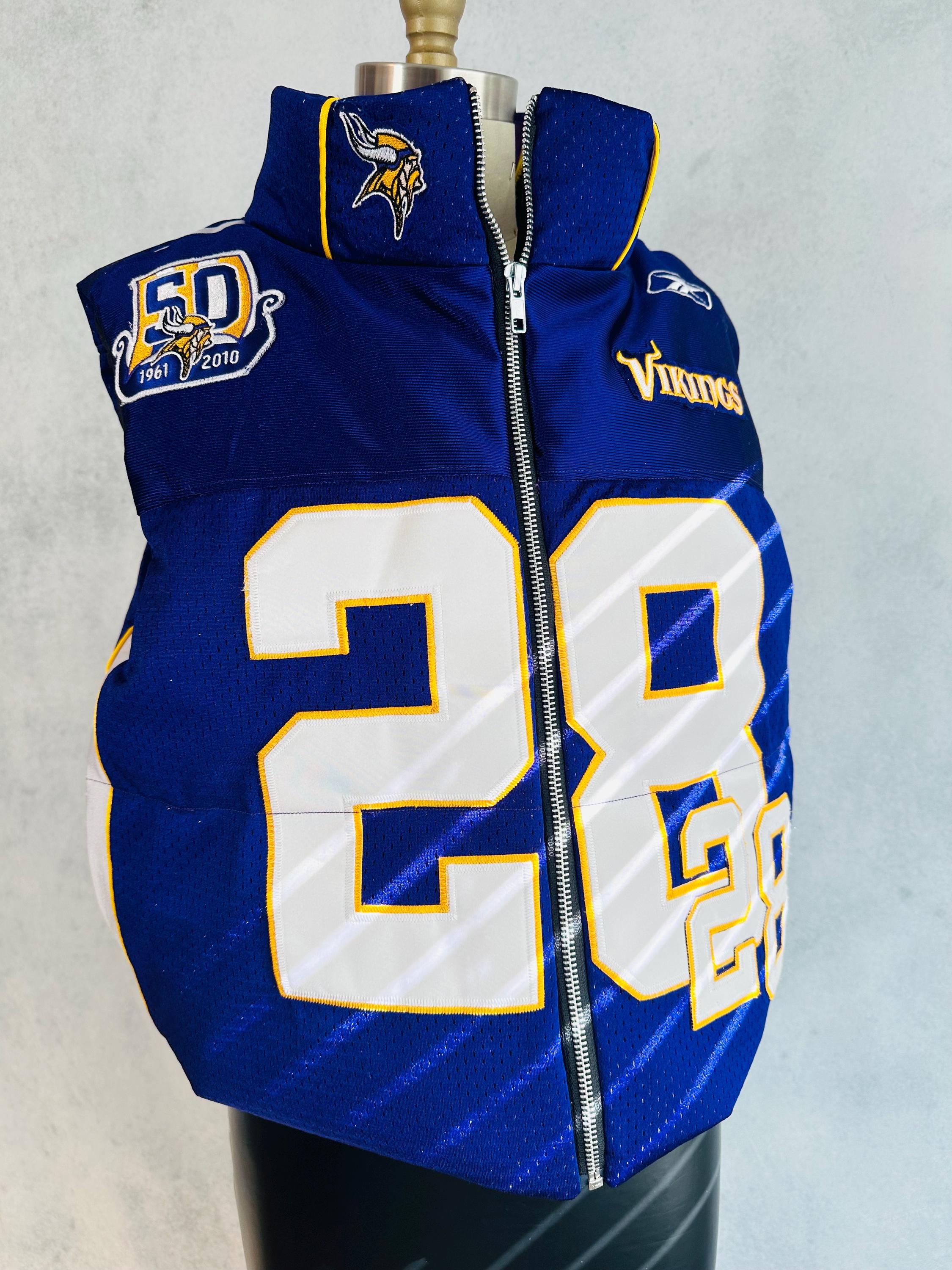 Custom Puffer Vest, Jersey, Game Day, Pro, College, Football, High ...