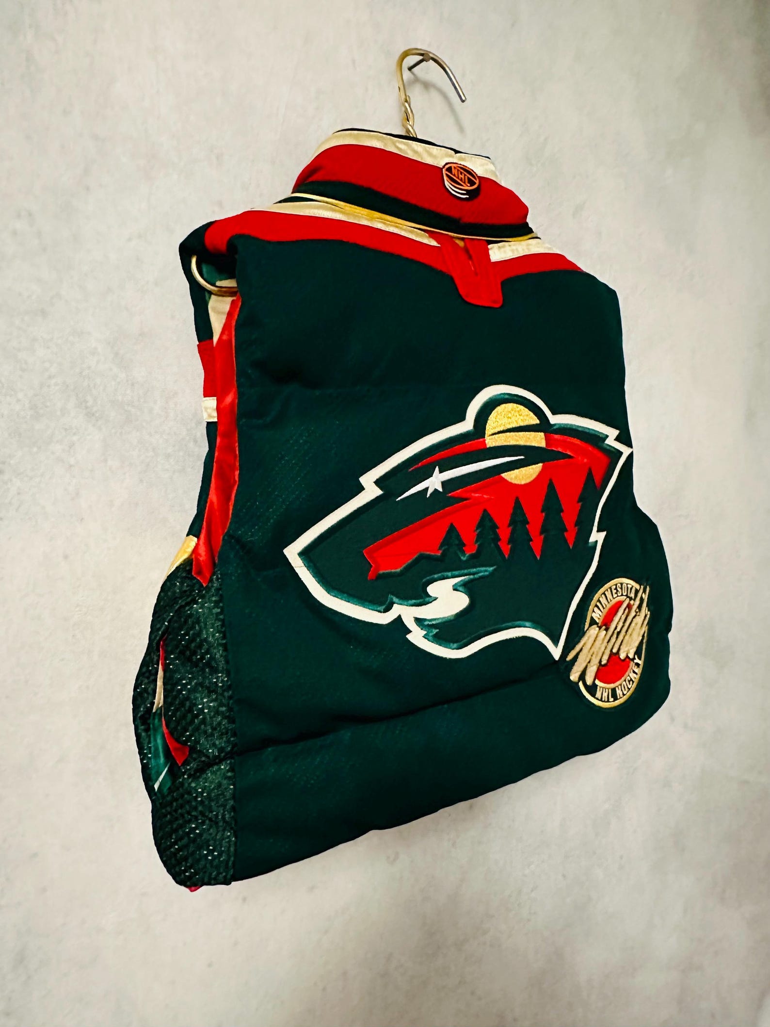 Custom Puffer Vest Game Day, Jersey, Pro, College, Football, Team ...