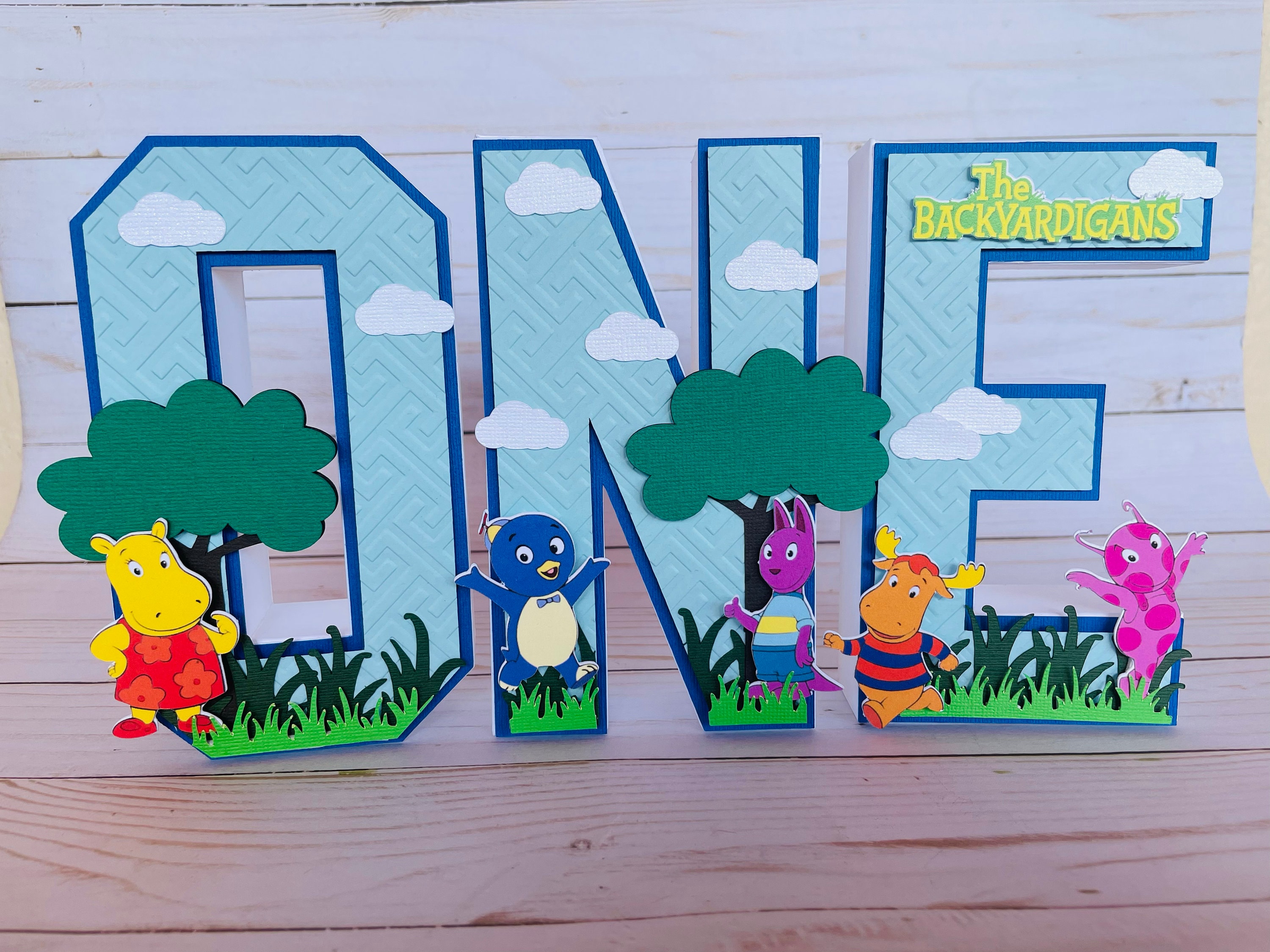 Custom CARDSTOCK 3D Letters - Etsy