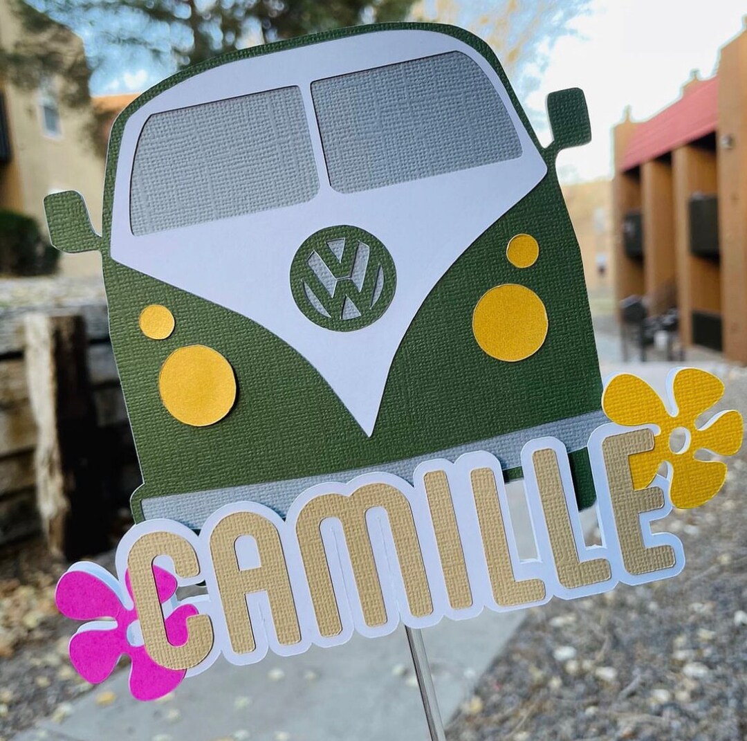 Van Cake Topper - Etsy