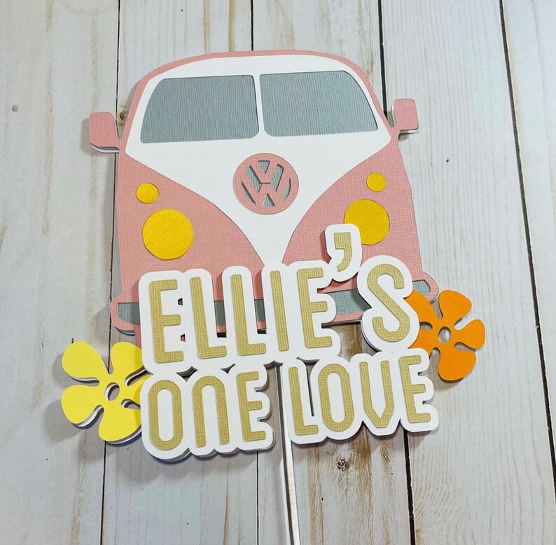 Van Cake Topper - Etsy