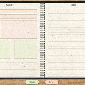 Digital TEACHER PLANNER Chalkboard Design - Etsy