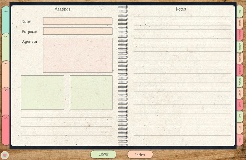 Digital TEACHER PLANNER Chalkboard Design - Etsy