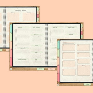 Digital TEACHER PLANNER Chalkboard Design - Etsy