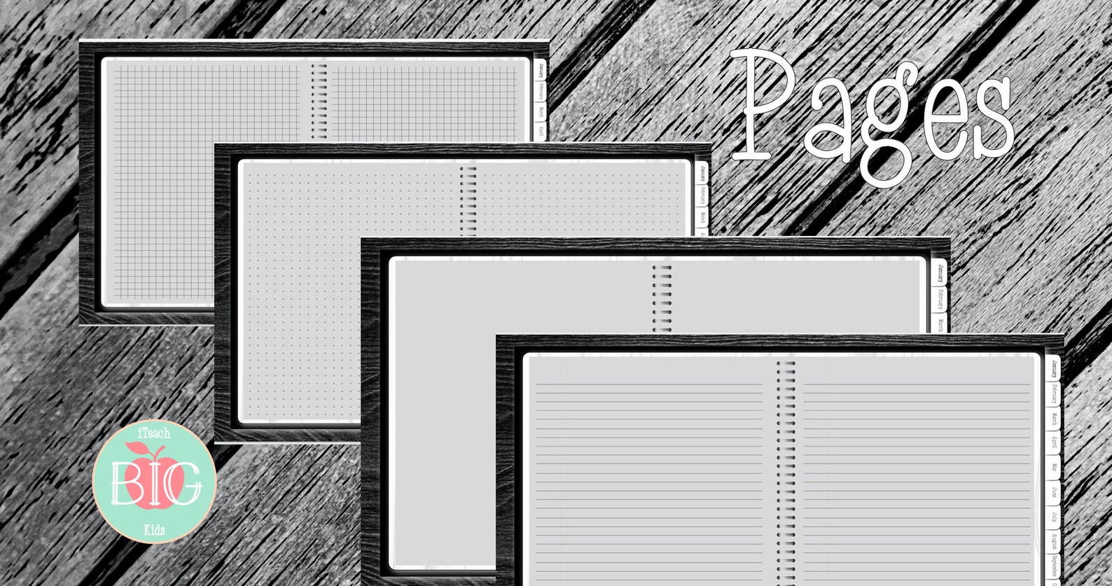 UNDATED Minimalist Planner - Etsy