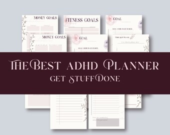 Adhd Planner Adult - Etsy