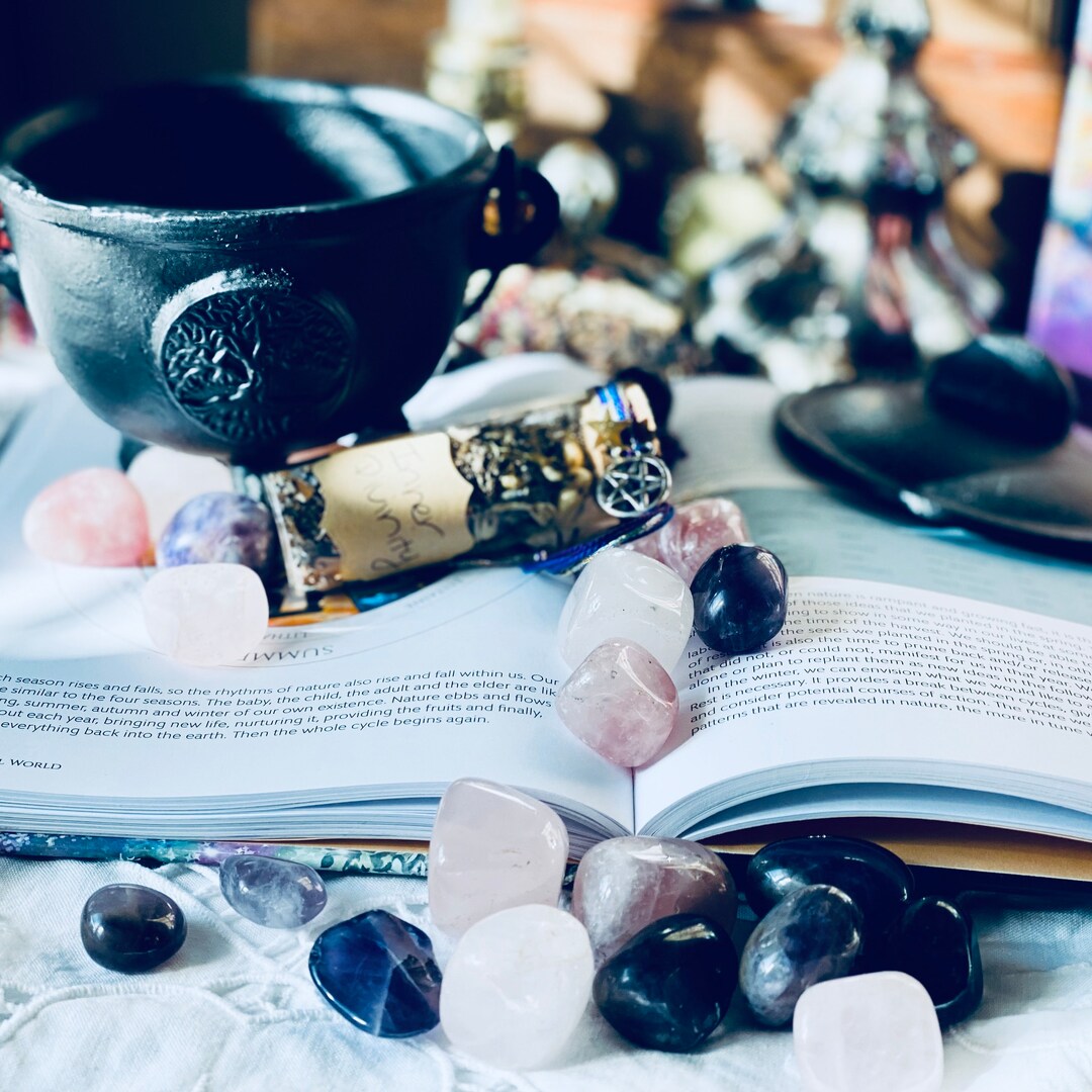 Add-on Magickal Tools Potpourri Floral Incense Spell Jars - Etsy UK