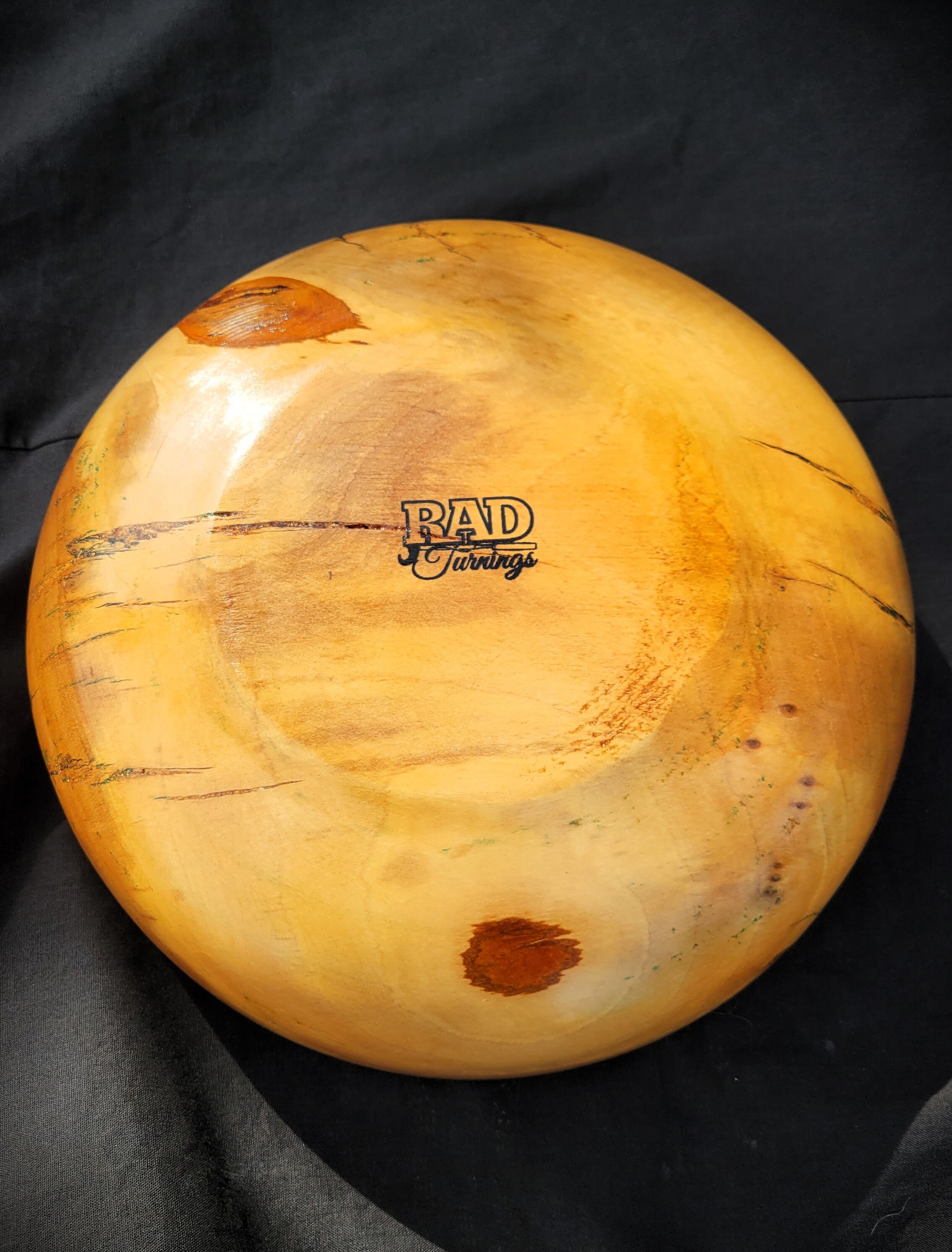 Hand Turned Cherry Laurel Wood Bowl - Etsy