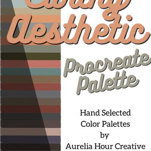 Earthy Aesthetic - Procreate Color Palette - Procreate for iPad - Earth ...