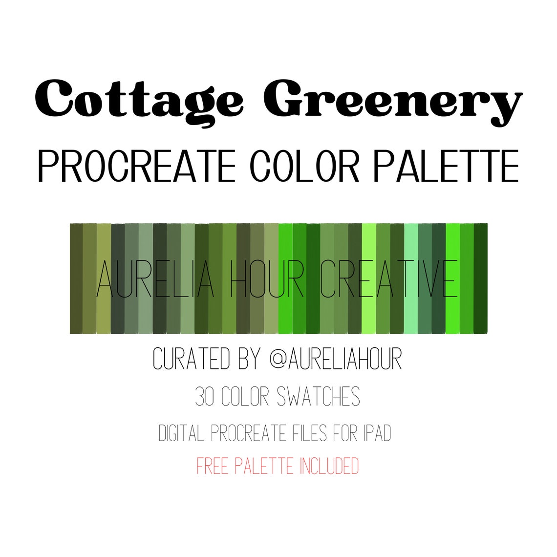 Earthy Aesthetic - Procreate Color Palette - Procreate for iPad - Earth ...