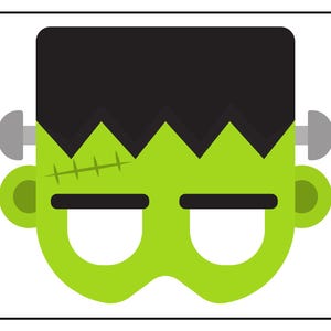 23 Printable Masks I Standard PDF I Instant Download I Animal Halloween ...