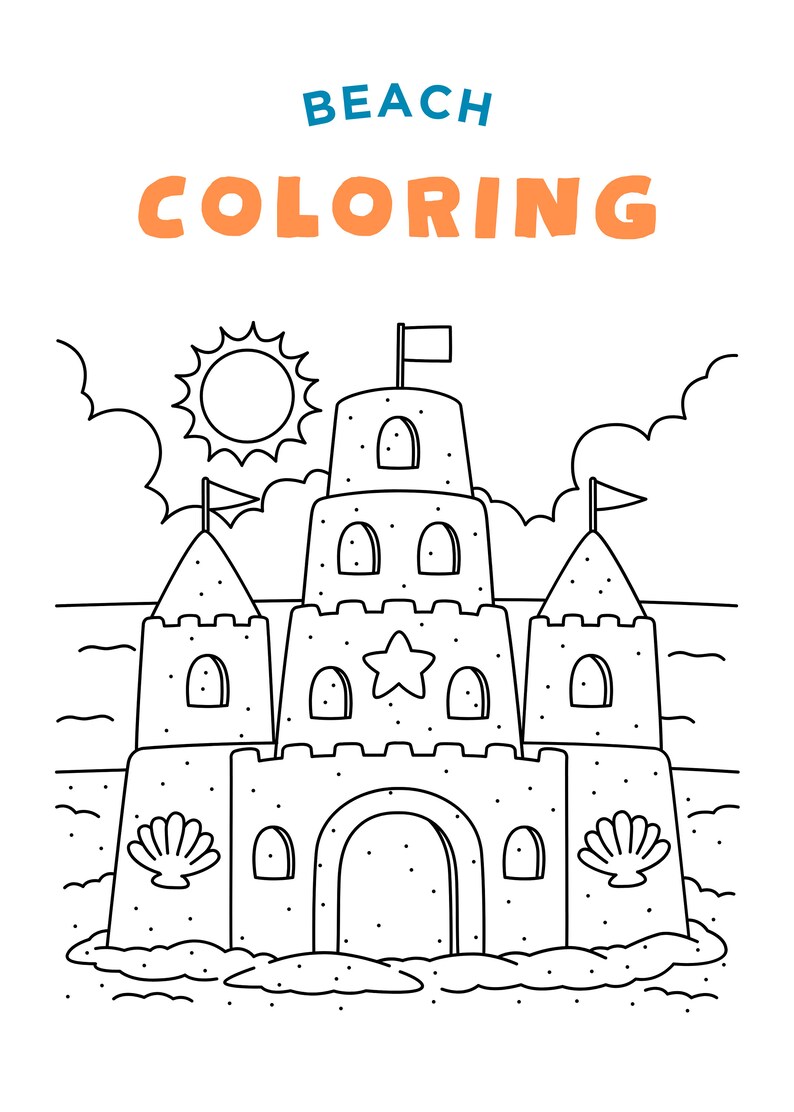 14 Beach Day Activities [instant Download PDF] 8x11 ｜printable ｜girls ...