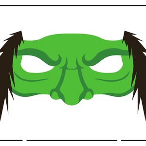 23 Printable Masks I Standard PDF I Instant Download I Animal Halloween ...