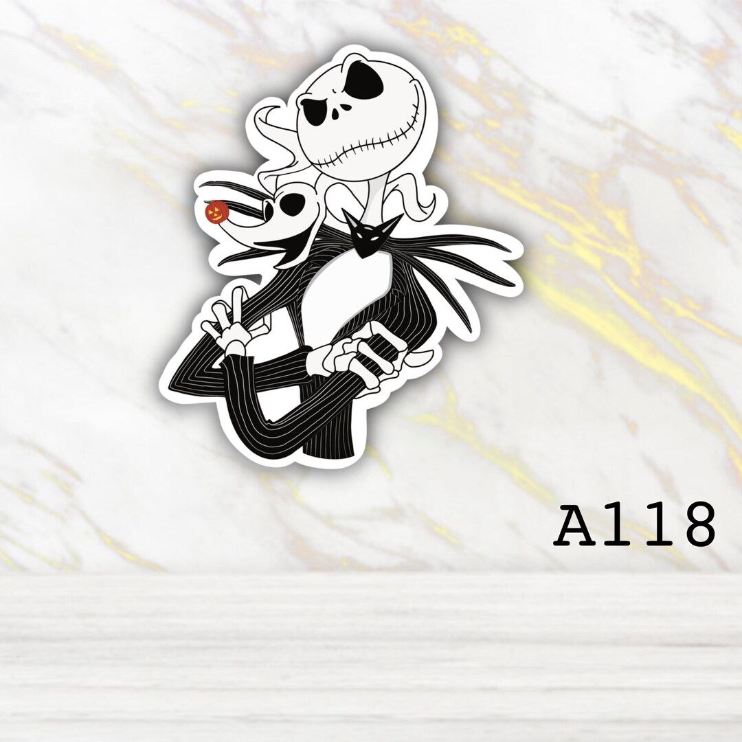 Jack Skellington Sticker - Etsy