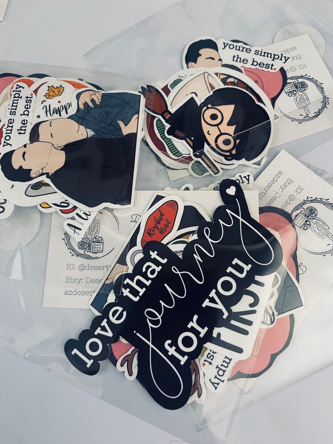 Perfectly Imperfect Sticker Packs - Etsy