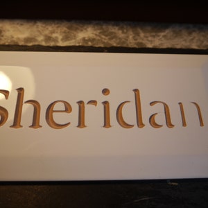 Personalised Engraved Bespoke Ceramic Tile - Etsy UK