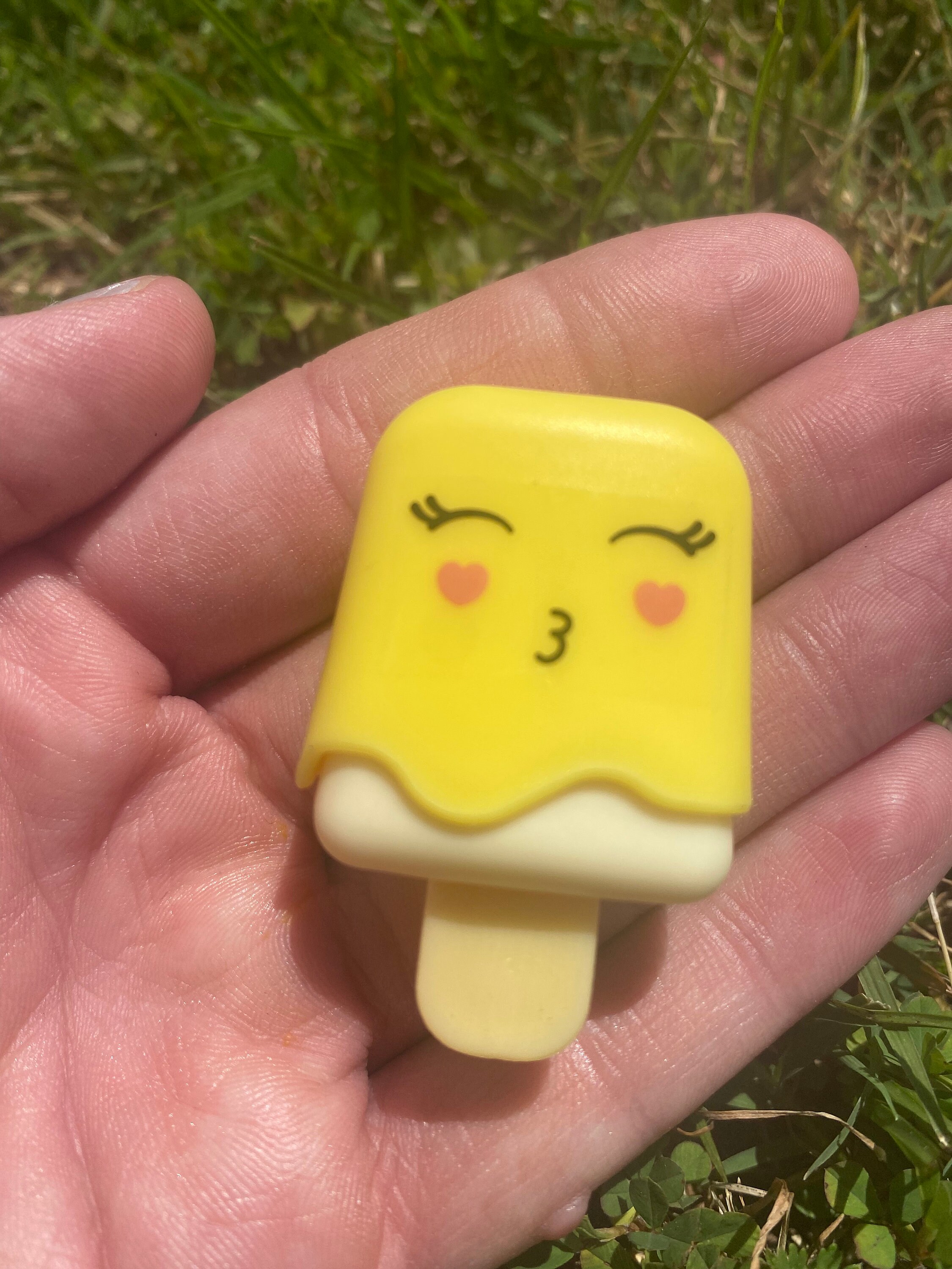 Set of 2 Cute Popsicle Lip Balm Raspberry Flavored This Listing Gives ...