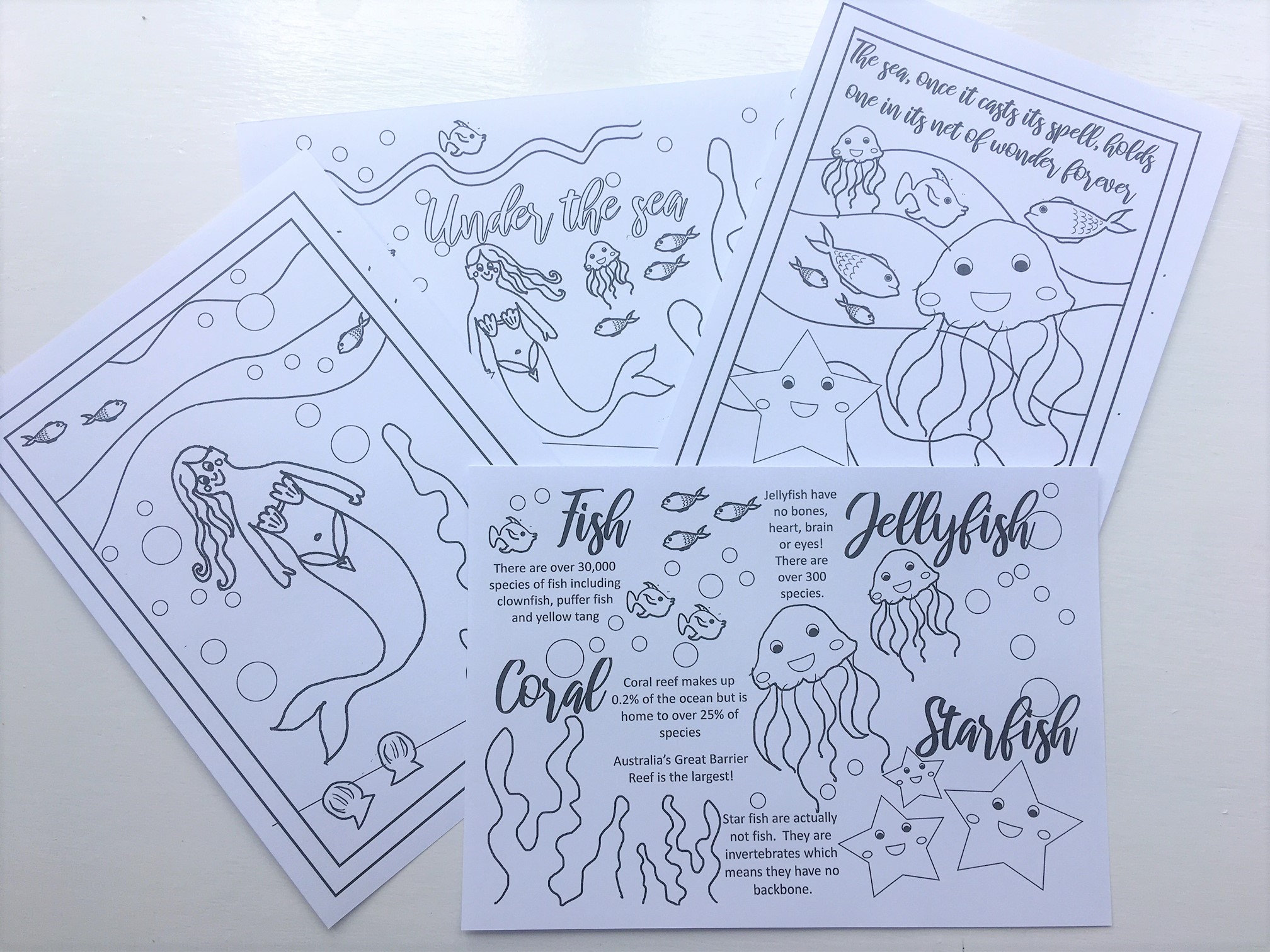 Mermaid Craft Kit in a Box - Etsy