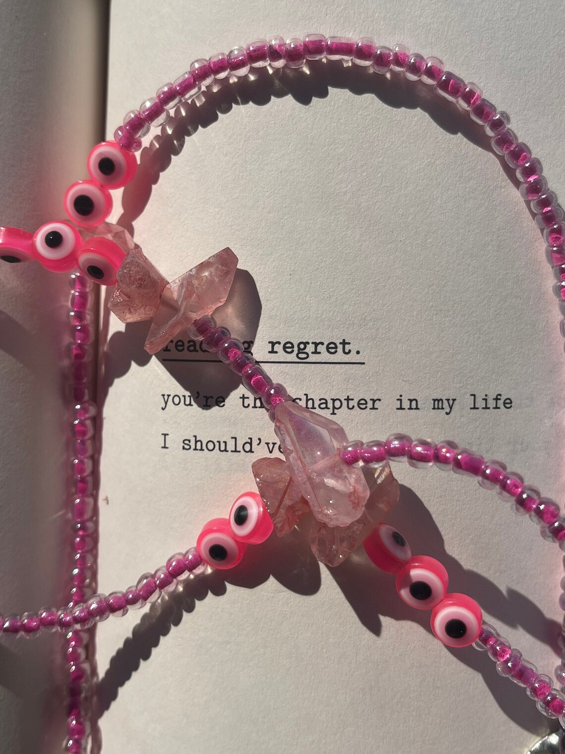 Pretty in Pink Evil Evil Eye Waist Bead Pink Beaded Waist - Etsy