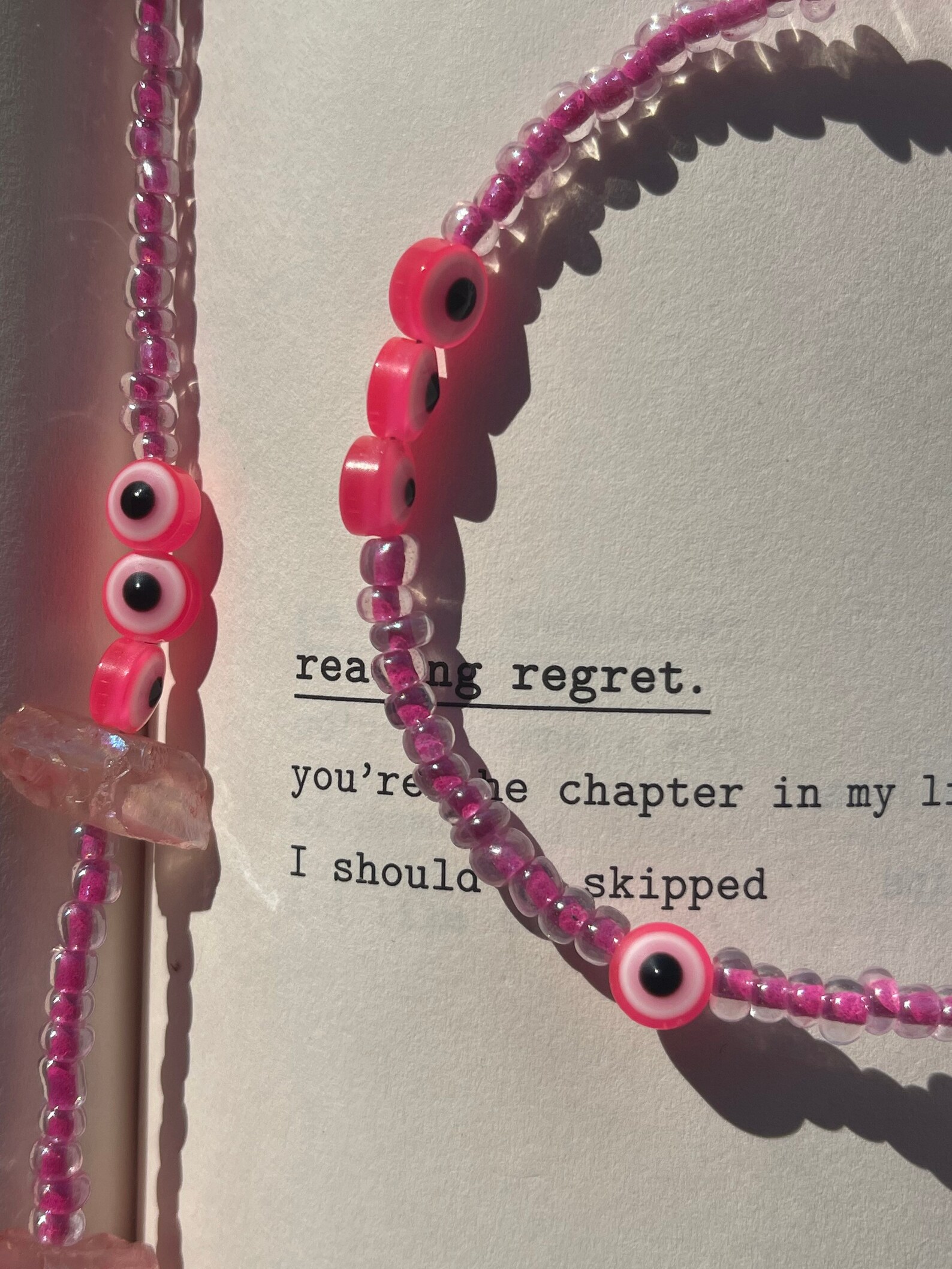 Pretty in Pink Evil Evil Eye Waist Bead Pink Beaded Waist - Etsy