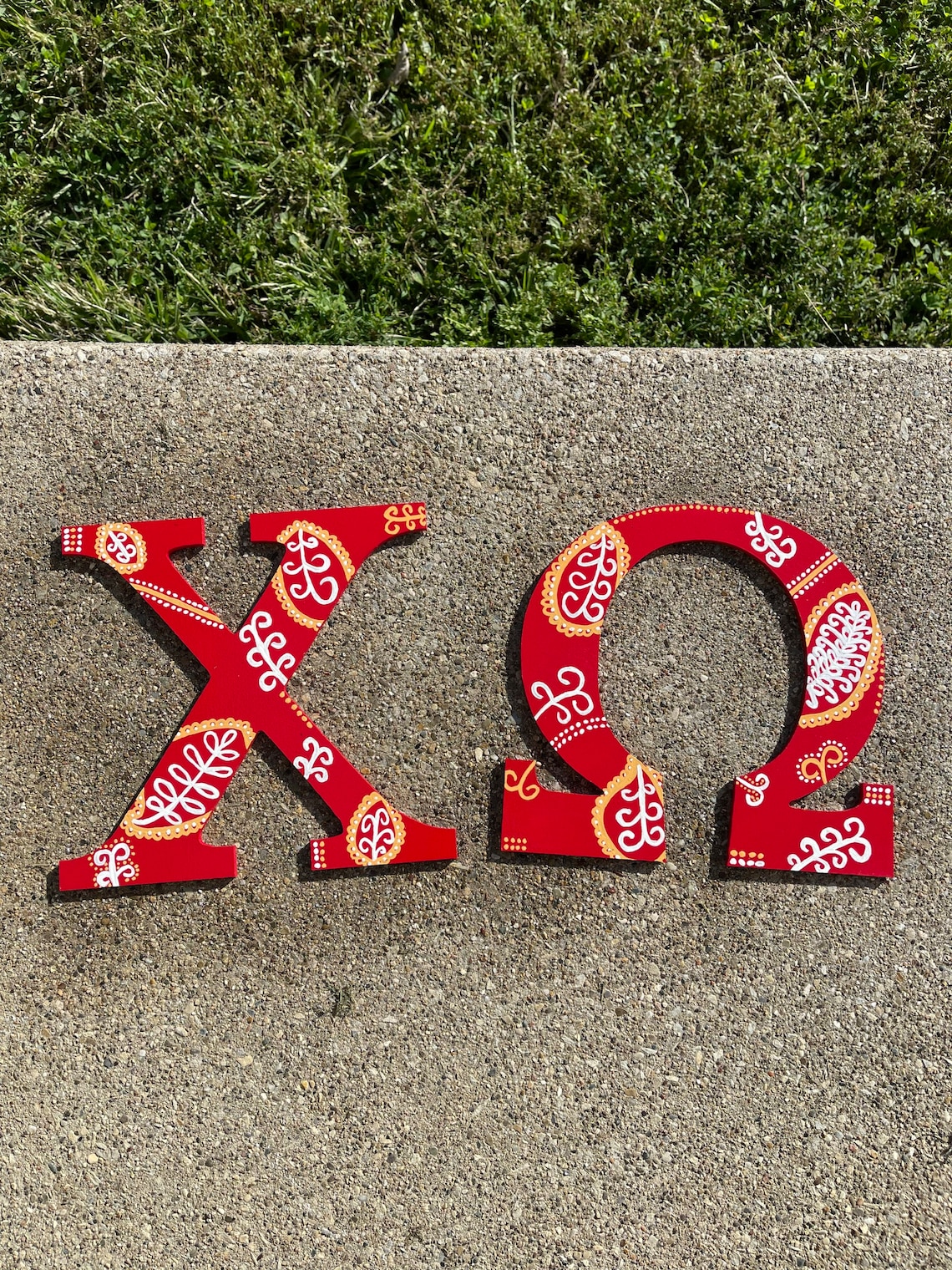 Paisley Printed Wood Letters - Etsy