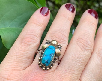Navajo Yazzie Ring - Etsy