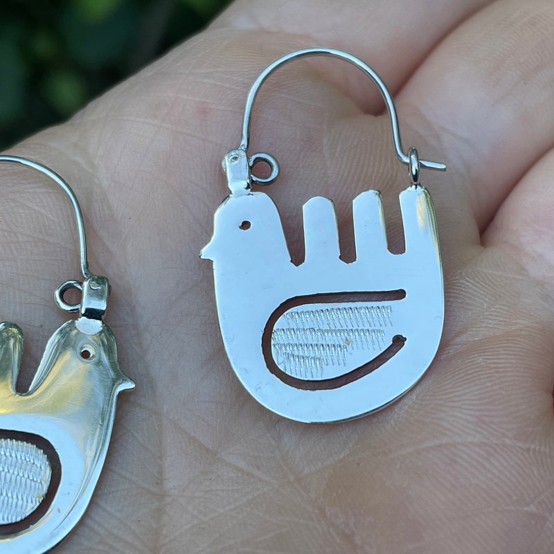 Bird Taxco Earrings - Etsy