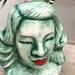 Green Kitsch Lady 08 Art Print Inspired by Vladimir Tretchikoff, Mid ...