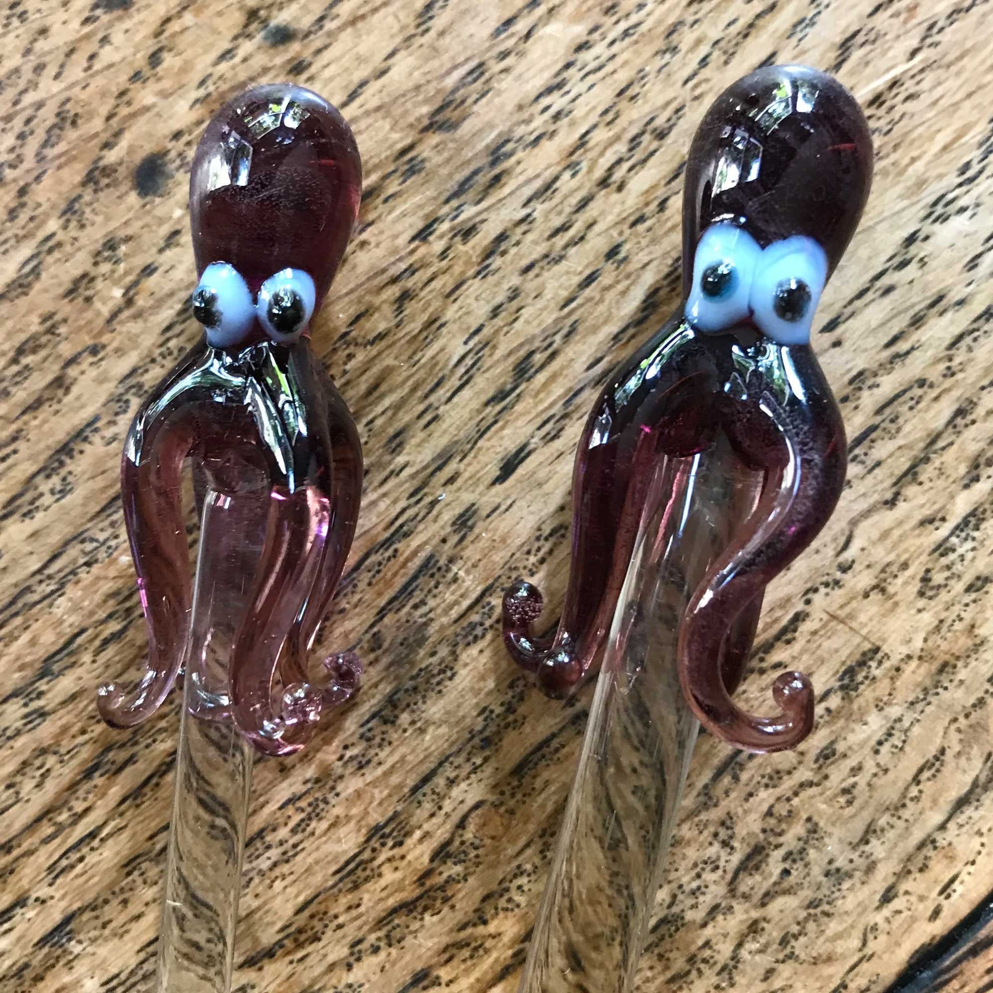 Home & Living Drink & Barware Kitchen & Dining Octopus Glass Stirrers ...