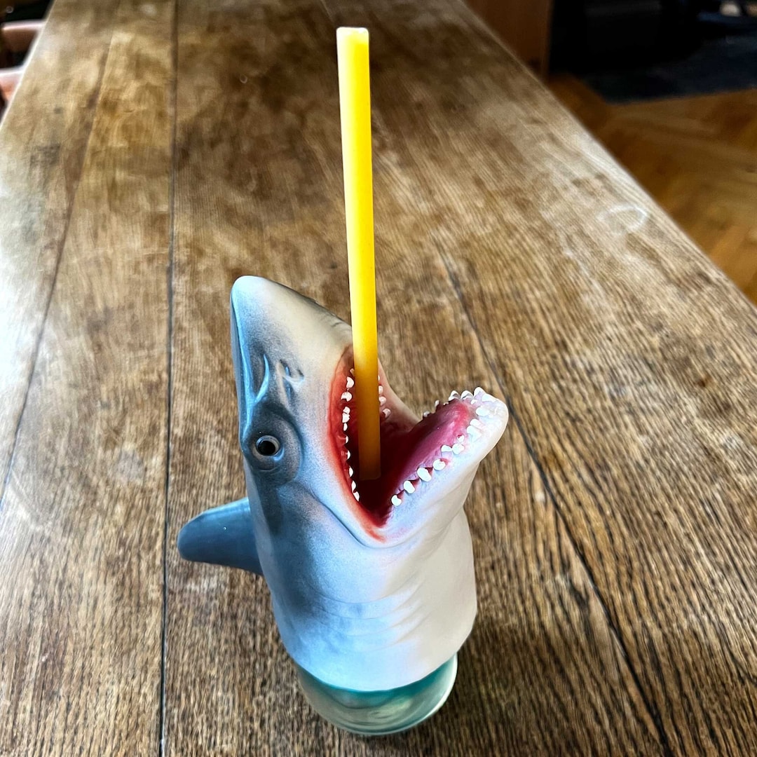 Shark Head Cocktail Glass - Etsy