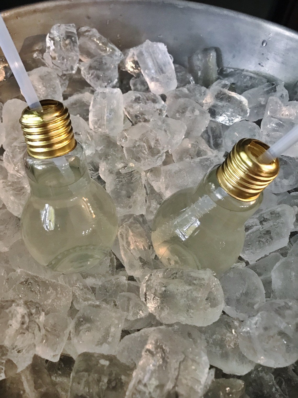 Light Bulb Cocktail Glass Set: Novelty Barware (100ml) - Etsy