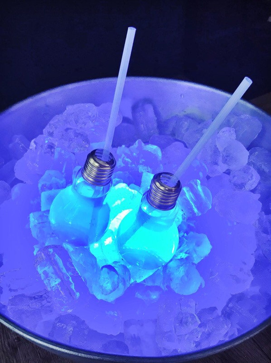 Light Bulb Cocktail Glass Set: Novelty Barware (100ml) - Etsy