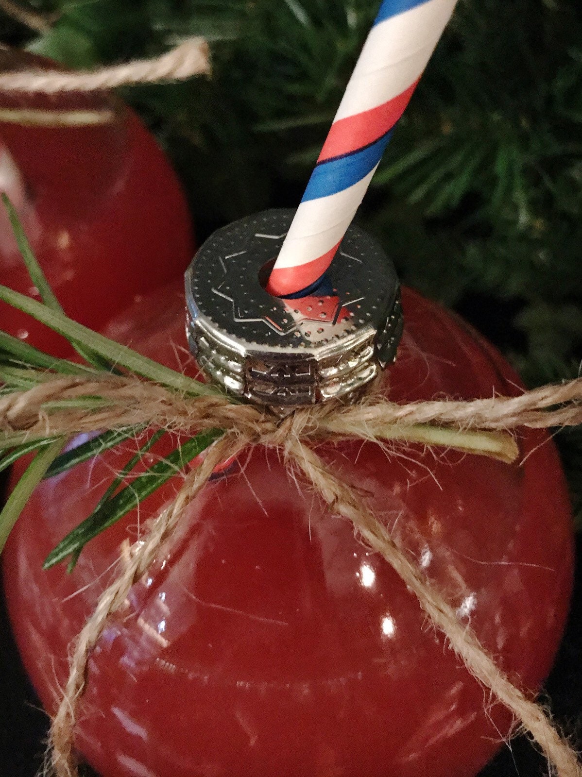 Christmas Bauble Cocktail Glass – Festive Holiday Drinkware for ...
