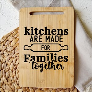 Farmhouse Kitchen Svg, Kitchens Are Made for Families Together, Kitchen ...