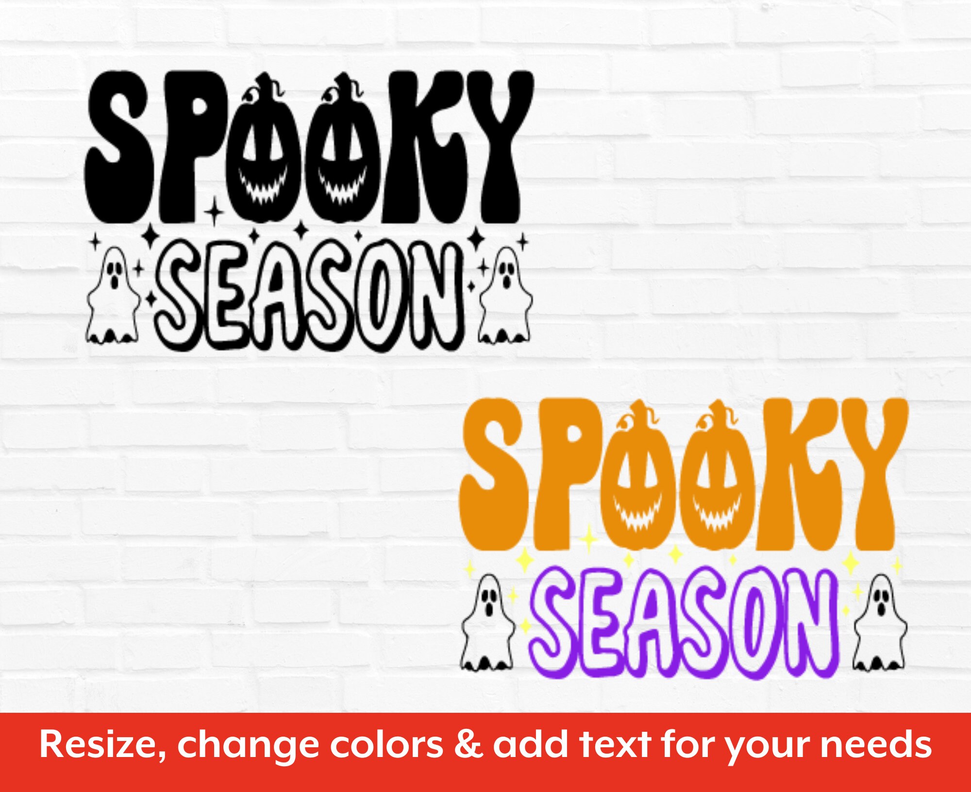 Halloween Svg Bundle, Ghost Quotes Clipart, Pumpkin Png, Witch Vector ...