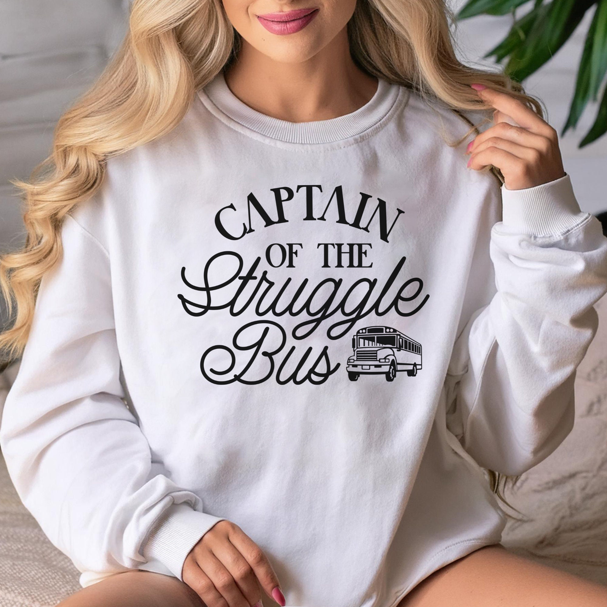 Sarcastic Svg File, Captain of the Struggle Bus Design, Funny Mom Shirt ...