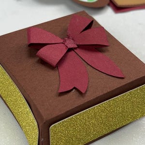 Christmas Exploding Box SVG, DIY Explosion Box, Gift Box Template ...